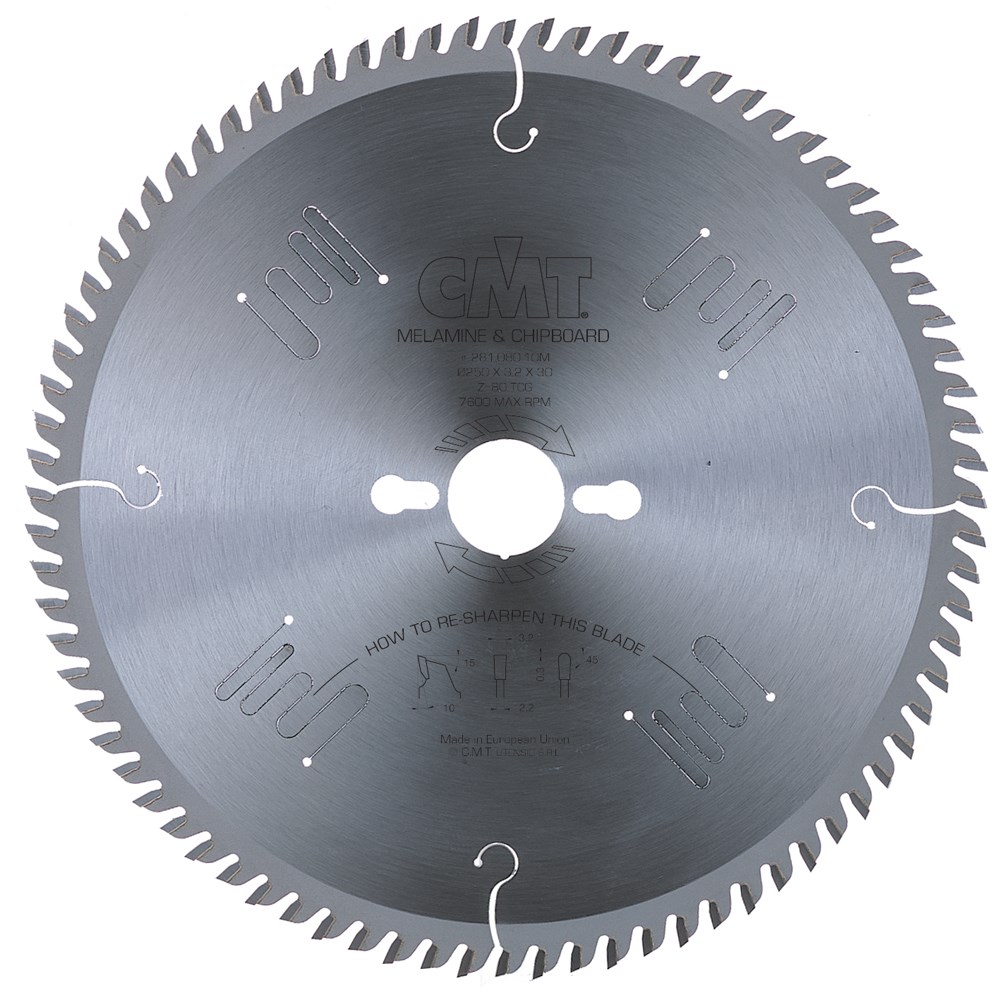 CMT Industrial Laminate and Chipboard Blade 300mm 96 Tooth
