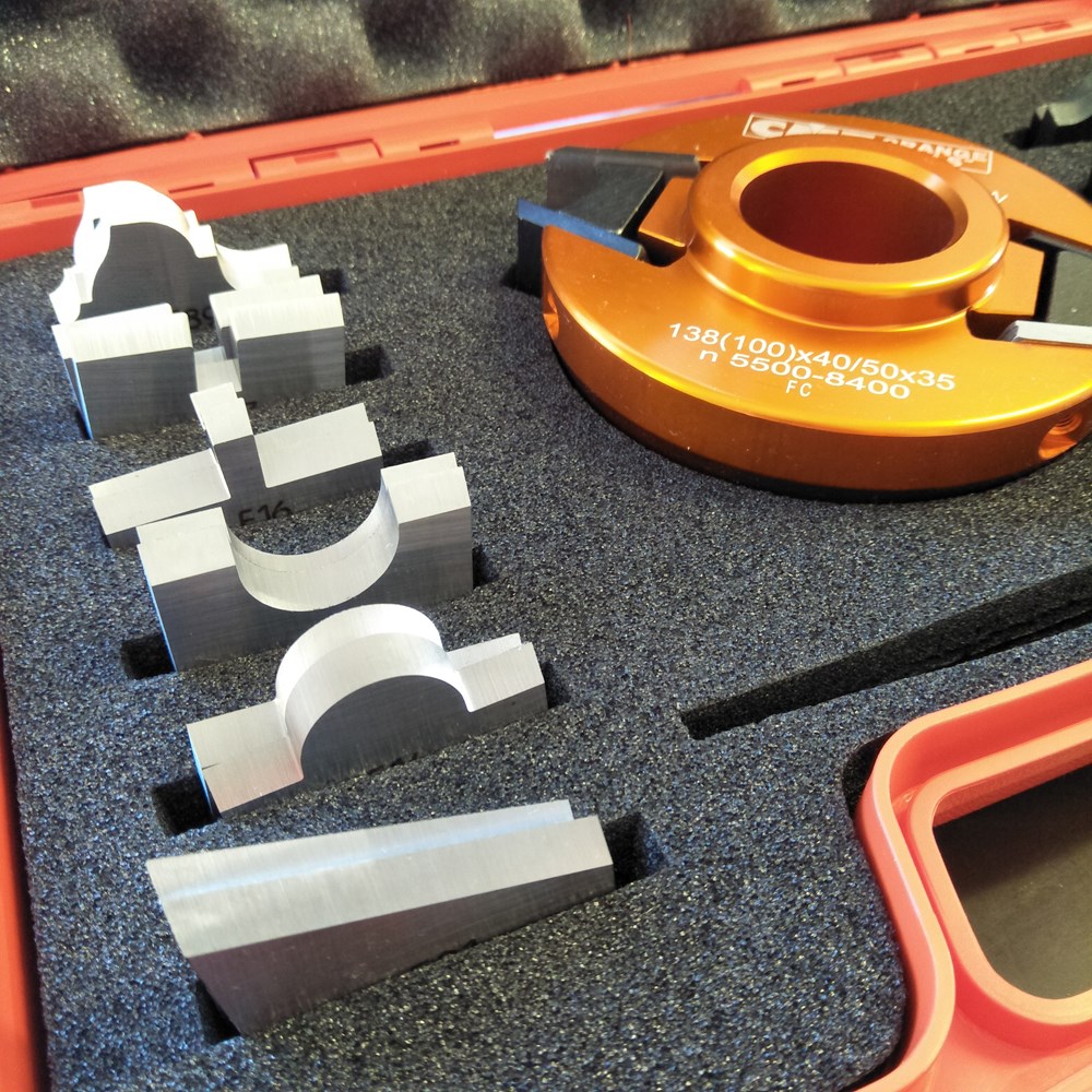 Spindle moulder cutters store