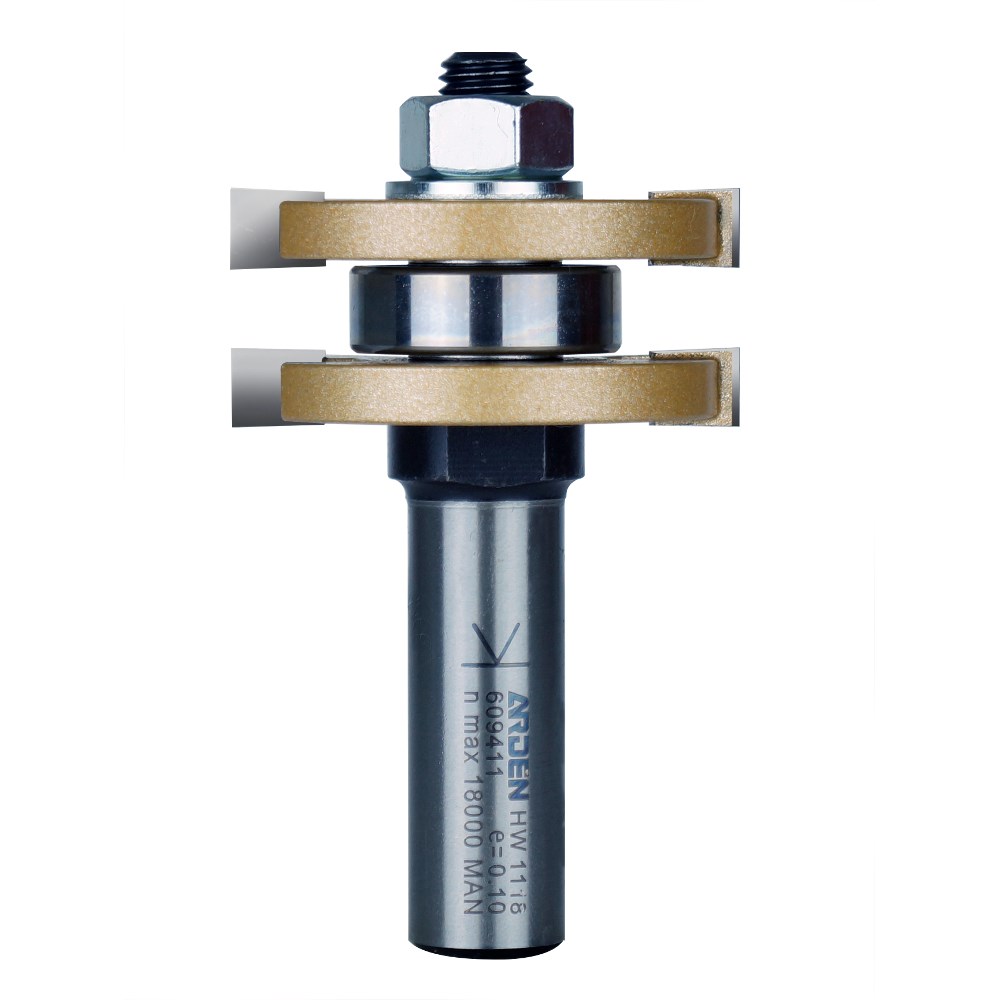 Arden Tongue and Groove Bit Set 1 2 Shank Carbatec