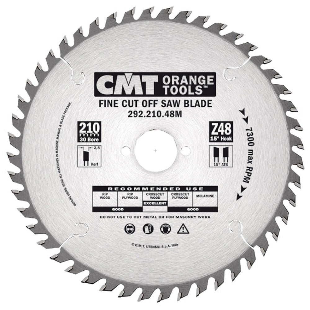 Buy CMT Fine Cut-off Blade - 235mm by CMT online - Carbatec