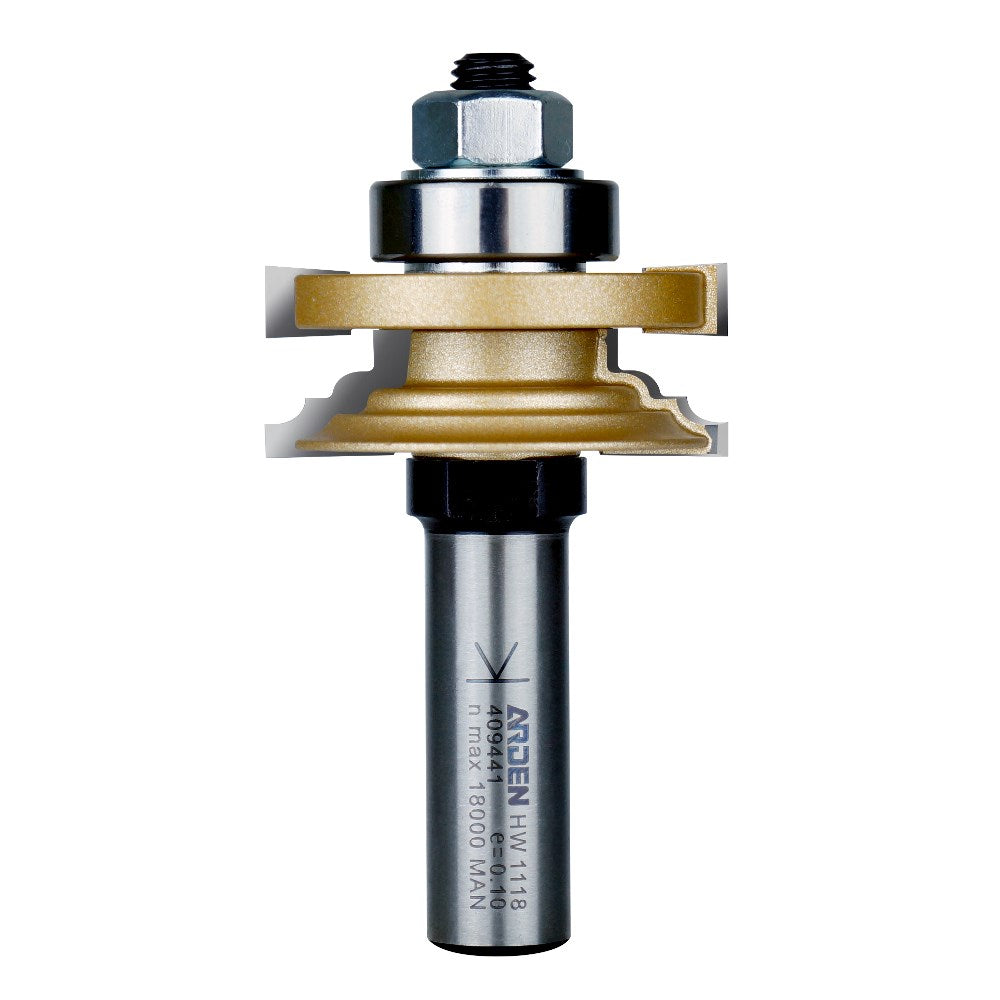 Buy Arden Reversible Rail and Stile Bit - 41.2mm Diameter 1/2" Shank by ...