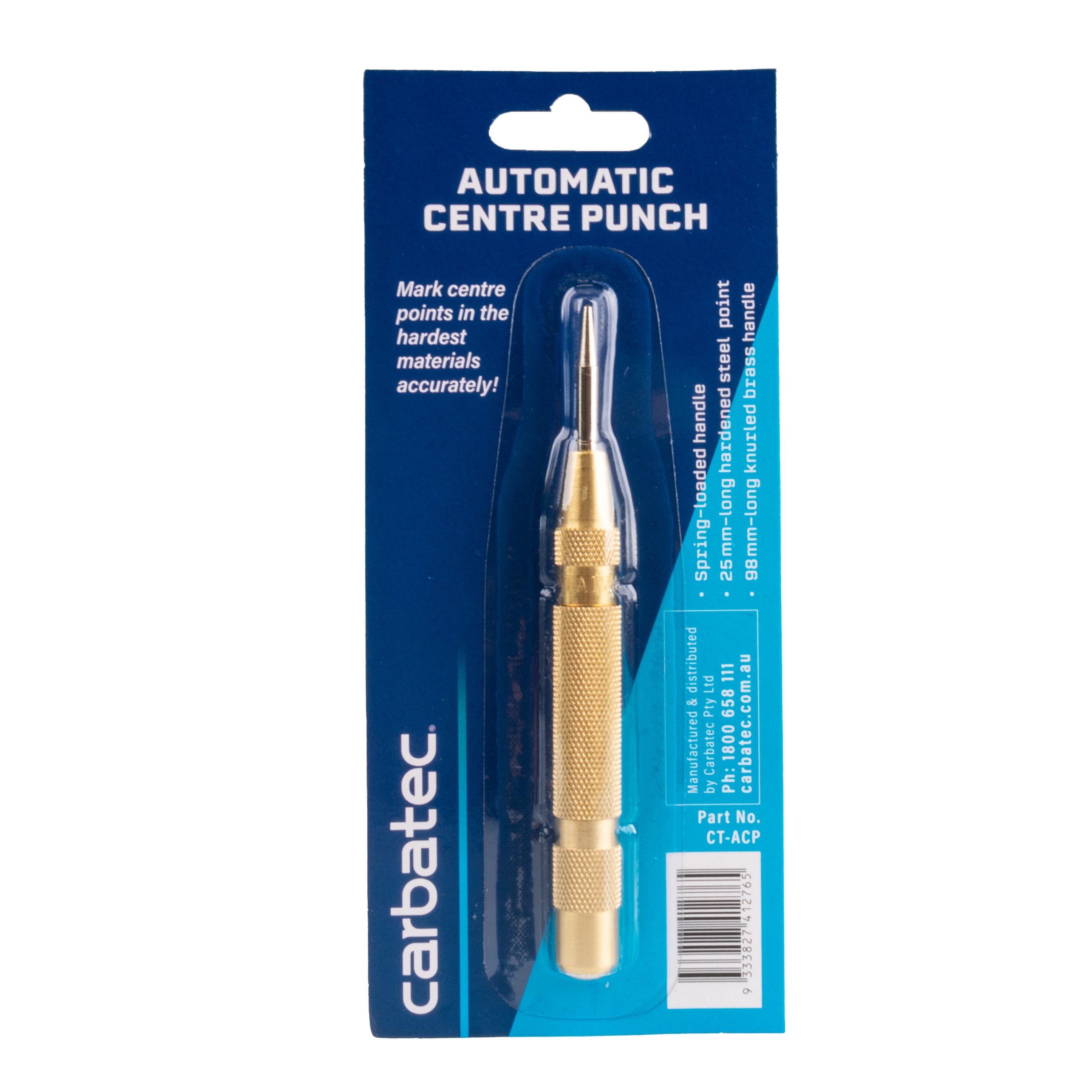 Buy Carbatec Automatic Centre Punch Tool by CARBATEC online - Carbatec