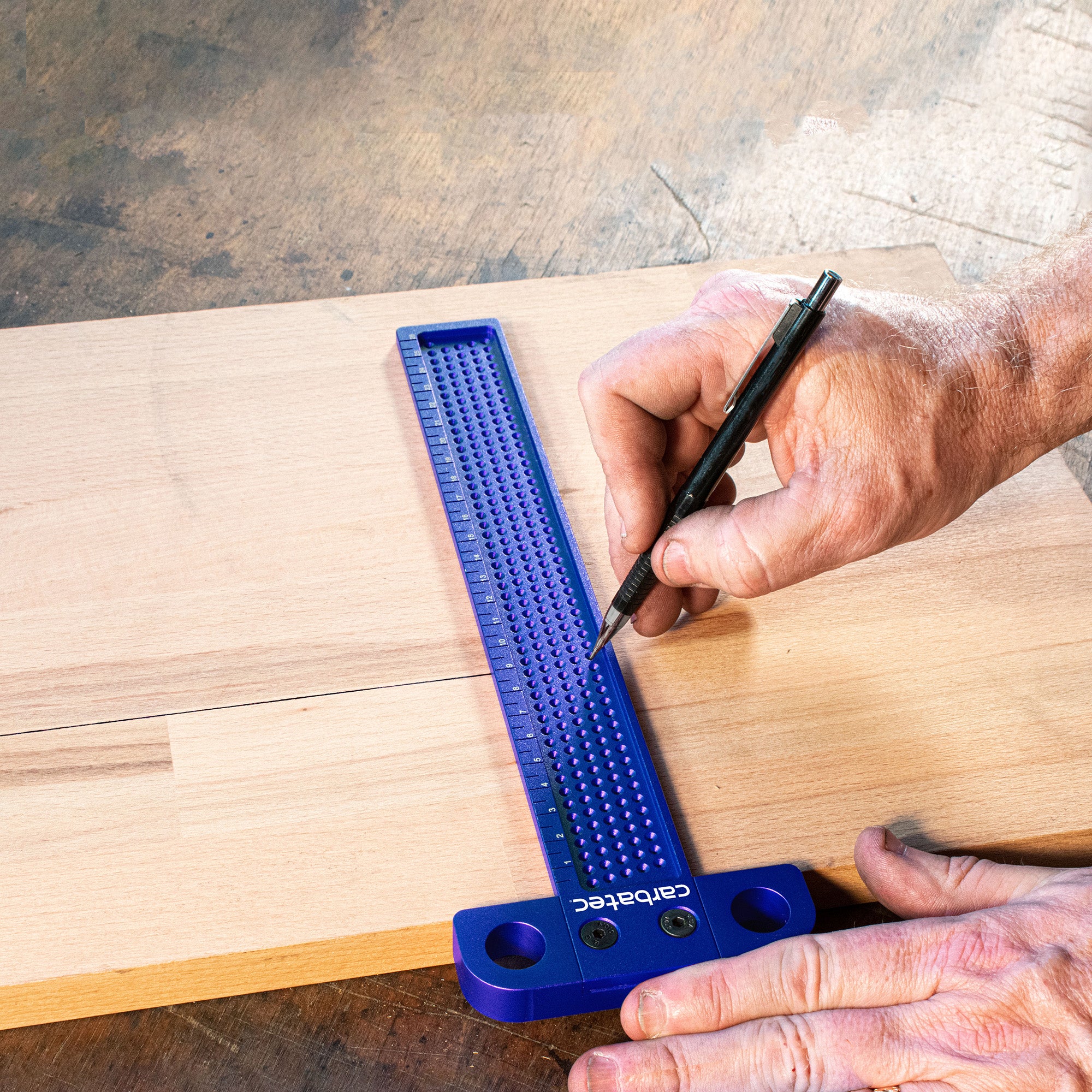 Buy Carbatec Woodworking T-Square - 260mm by CARBATEC online - Carbatec