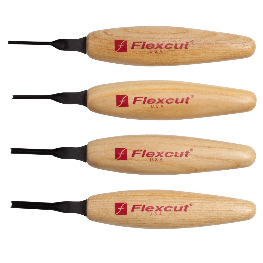 Buy Flexcut 45Deg. Parting Micro Tool Set by FLEXCUT online - Carbatec