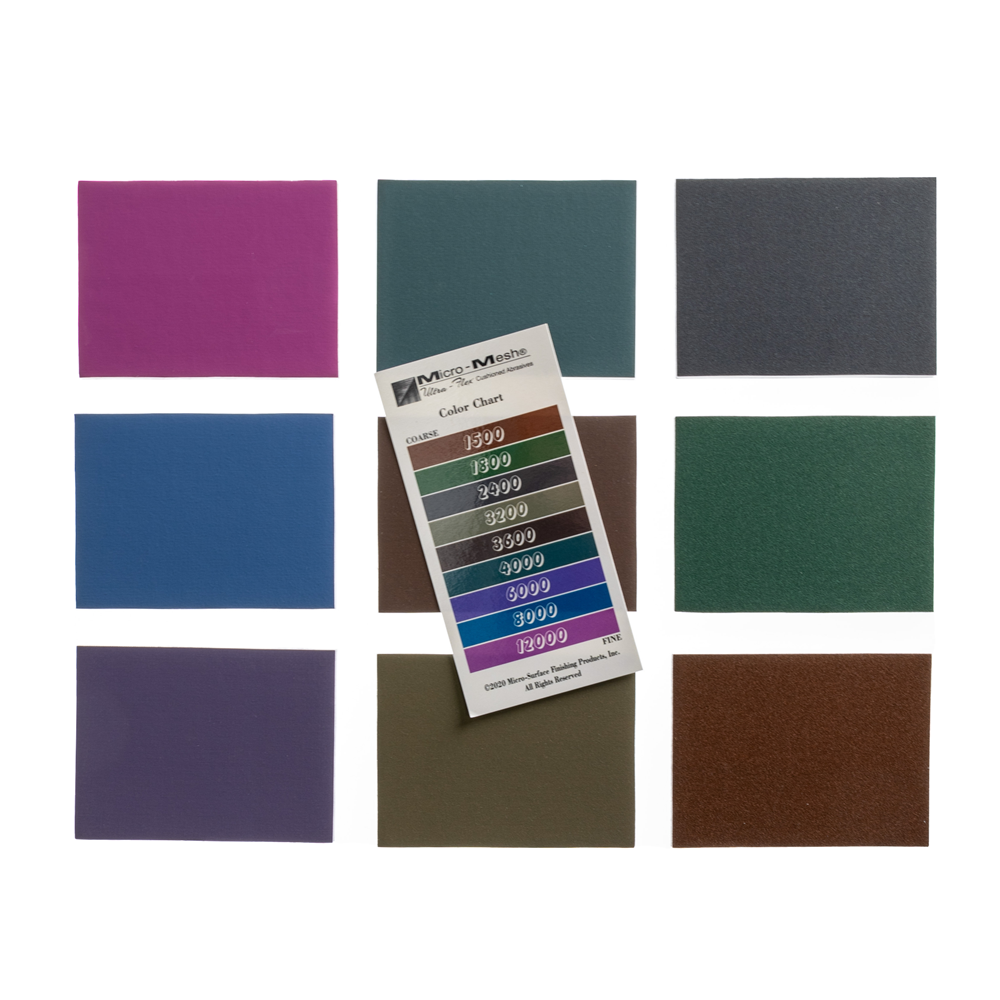 Buy Micro-Mesh Soft Touch Pads 7.6cm x 10.2cm Set of 9 Variety by MICRO ...
