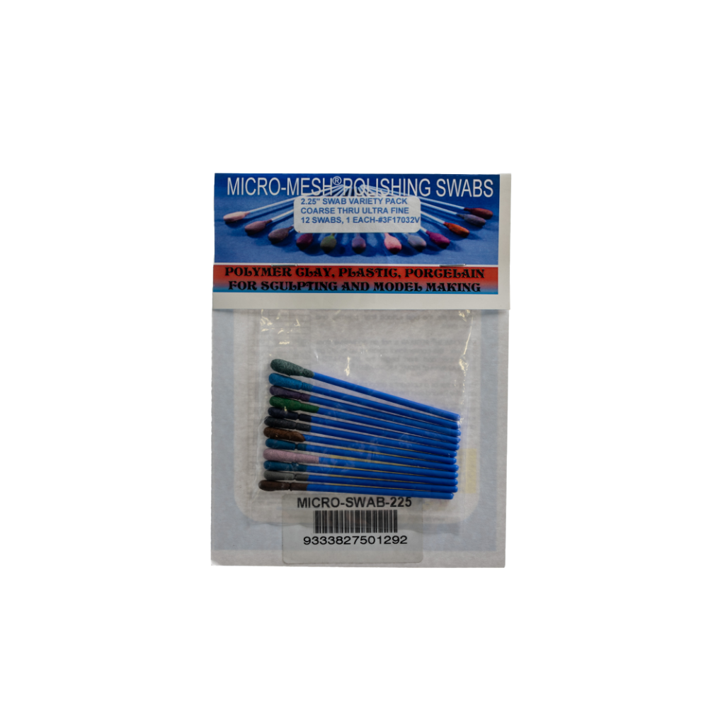 Buy Micro-Mesh Polishing Swabs 2.25" Set of 12 Variety by MICRO SURFACE ...