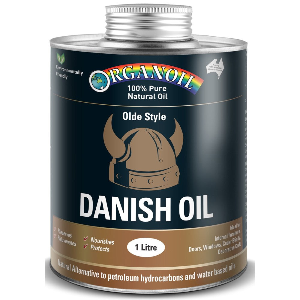 Buy Organoil Danish Oil - 1ltr by ORGANOIL online - Carbatec
