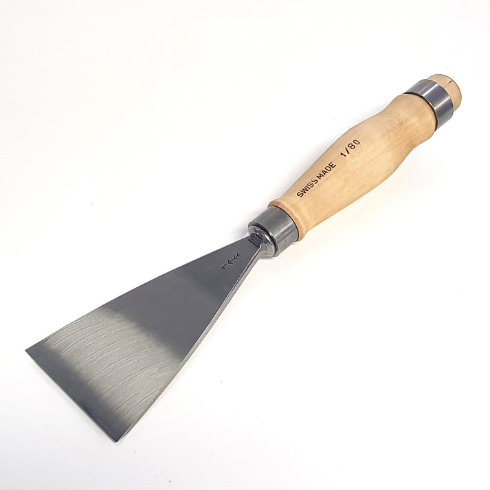 Buy Pfeil Heavy Duty Fishtail Gouge - 80mm - #1 by PFEIL online - Carbatec