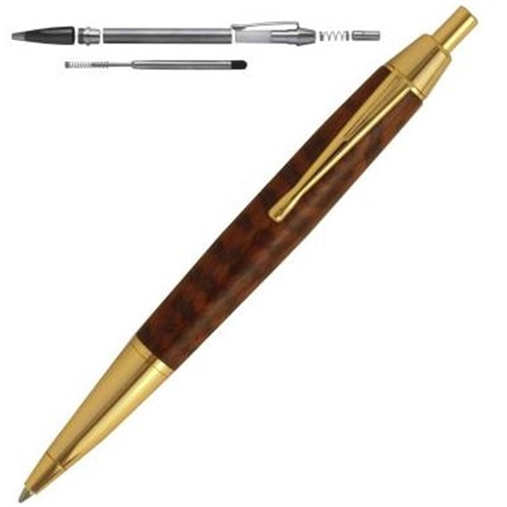Buy PSI Devin 24kt Gold Click Pen Kit by PSI online - Carbatec