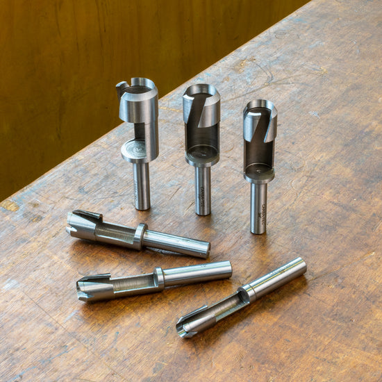 Buy Carbatec 6 Piece Barrel Plug cutter Set by CARBATEC online - Carbatec