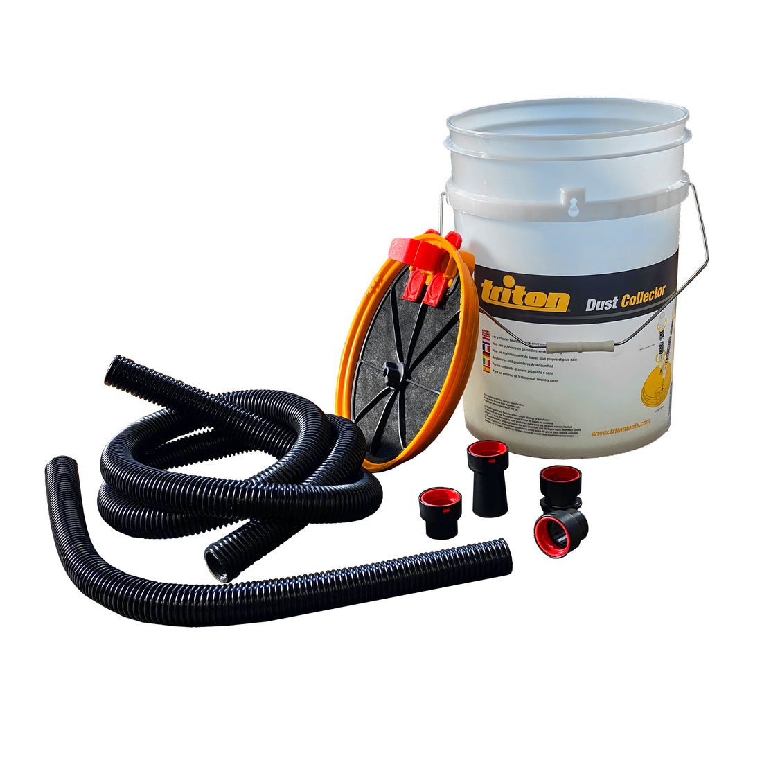 Buy Triton Dust Collection Bucket 23 Litre by TRITON online - Carbatec