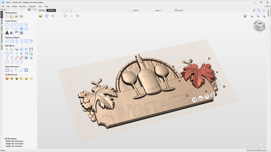 Buy VCarve Pro by Vectric by VECTRIC online - Carbatec