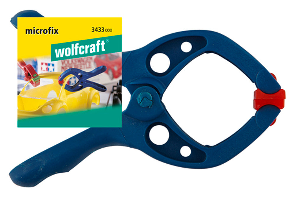 Buy Wolfcraft Microfix Spring Clamp - 30mm Clamping Width by WOLFCRAFT ...