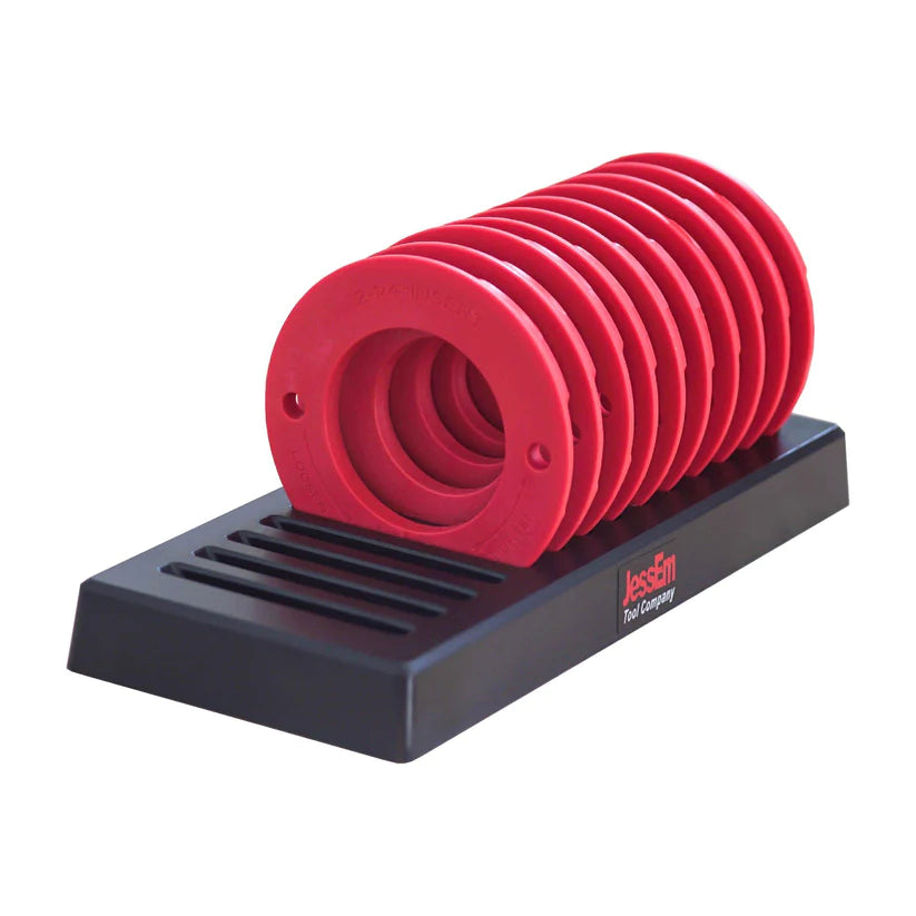 Buy JessEm 10pce Router Table Insert Ring Set by JESSEM online - Carbatec