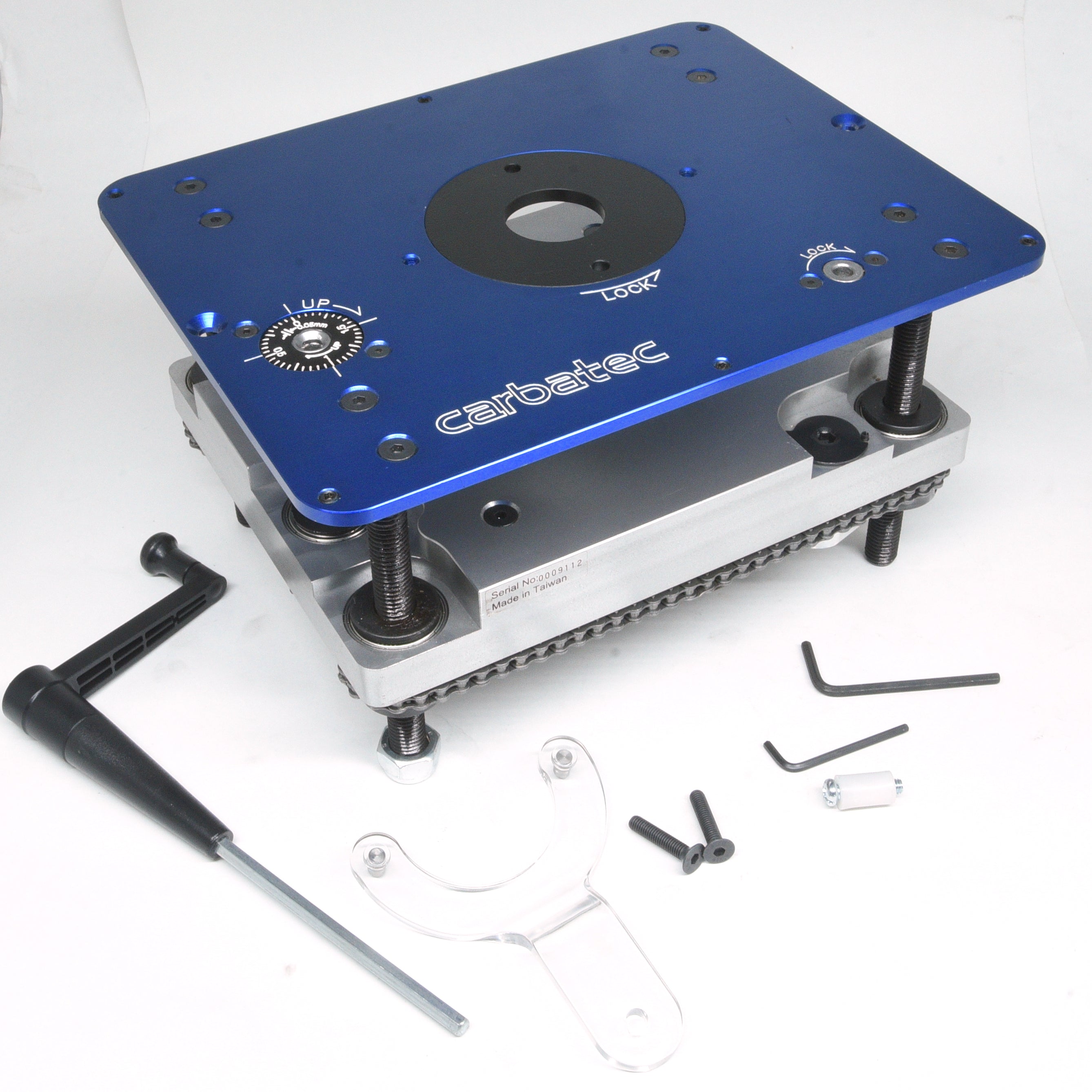 Buy Carbatec Deluxe Compact Router Table Kit with Cast Iron Top by ...